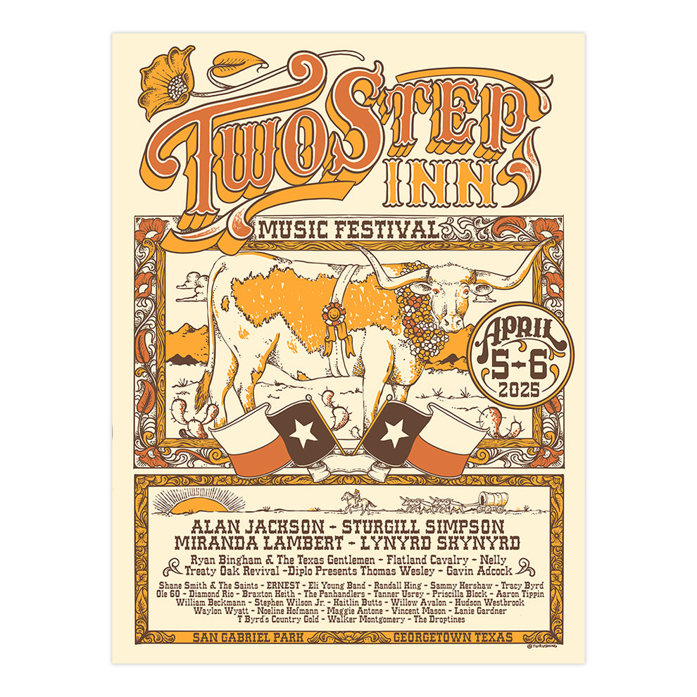 2025 Two Step Inn Commemorative Poster – Two Step Inn Festival